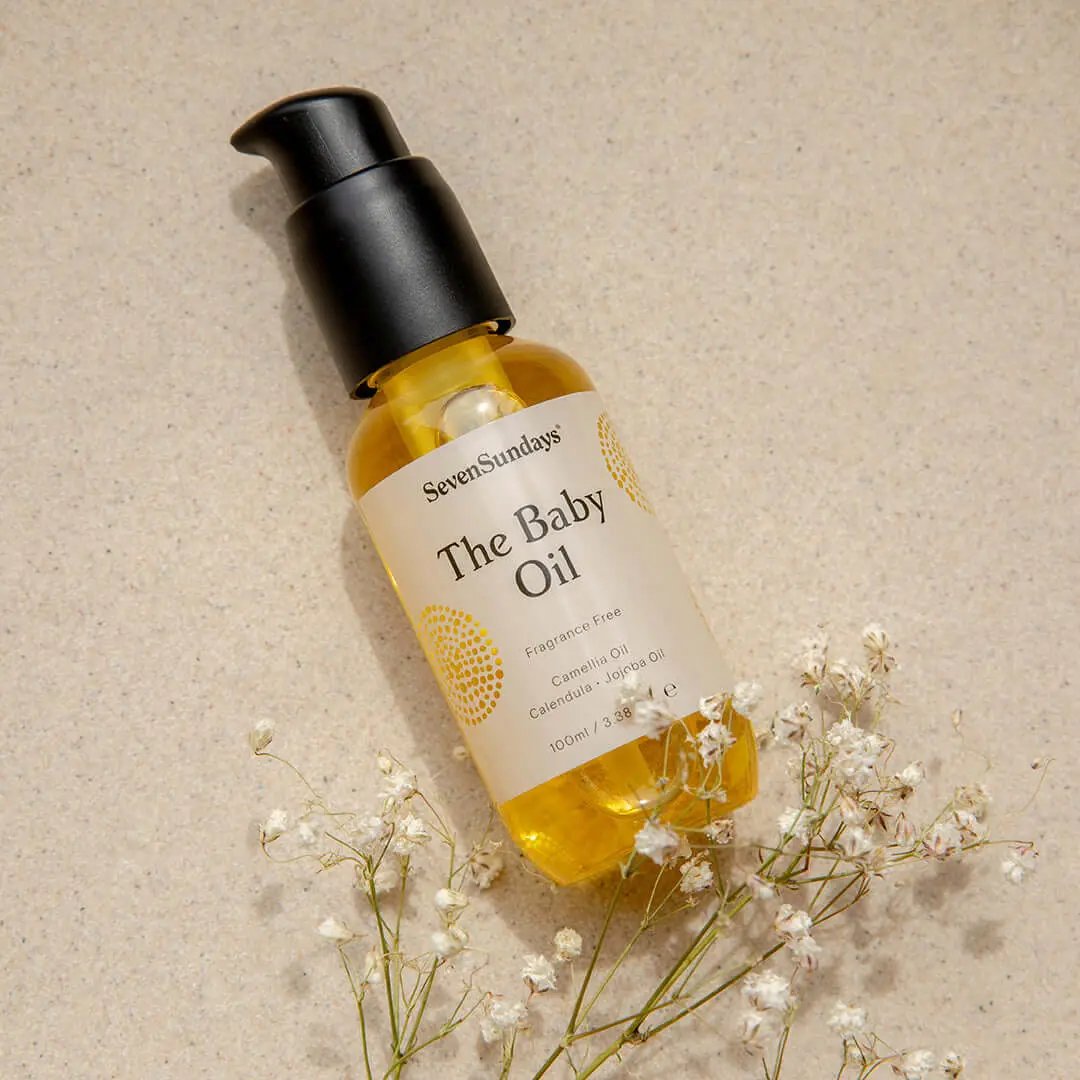 Best Natural & Organic Baby Oil in Australia | Seven Sundays
